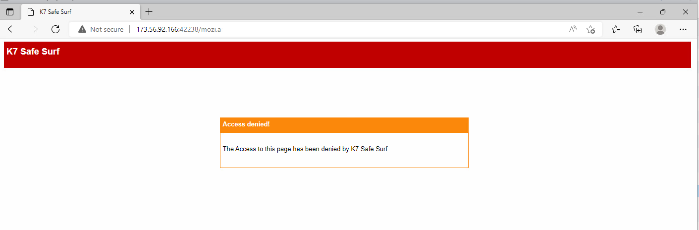 Fake URL Authentication - K7 Labs